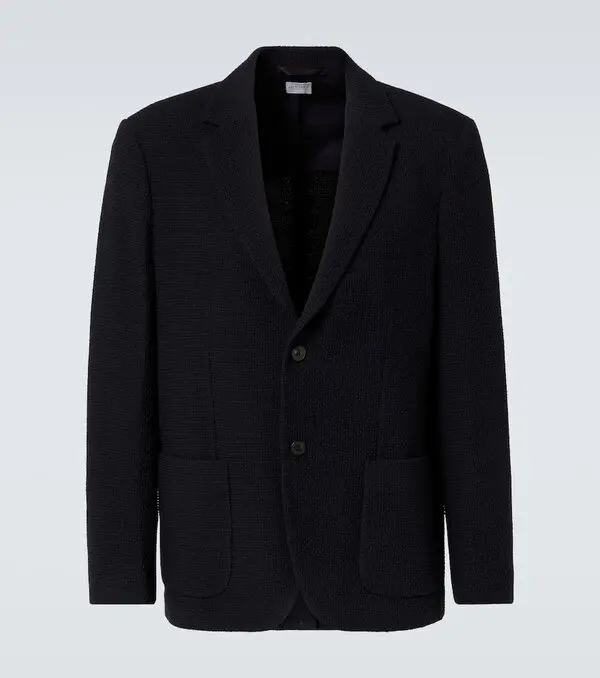 Sunspel Wool Jersey Blazer