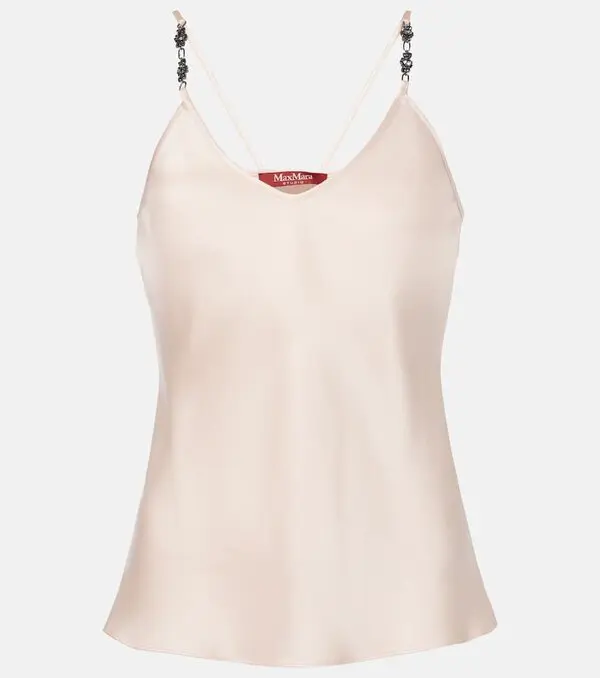 Max Mara Afelio Camisole Top - Beige