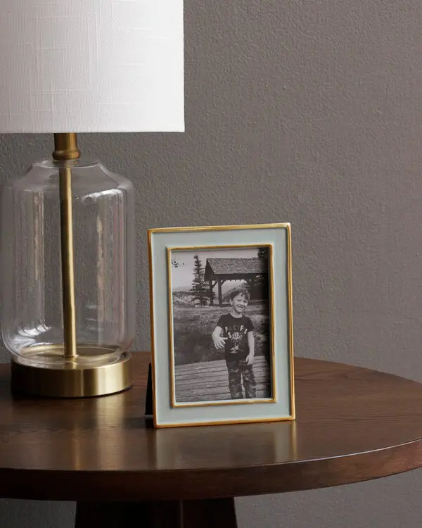 BEATRIZ BALL Encanto Jason Picture Frame, 4" X 6 - Slate