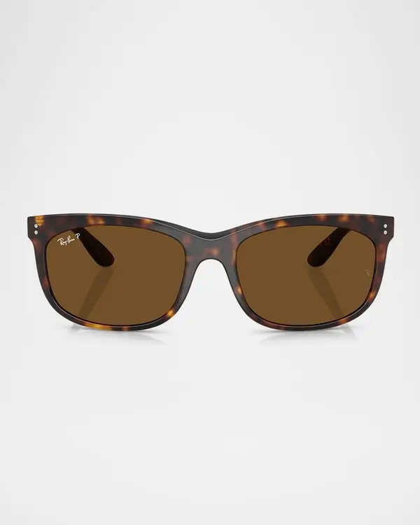 Ray-ban Square Frame Sunglasses - Havana