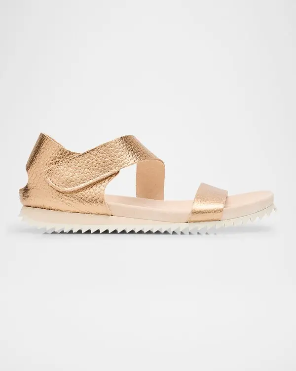 PEDRO GARCIA Jedda Metallic Sandals