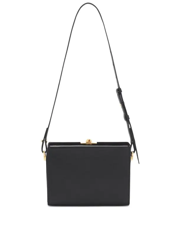 Furla Arch-logo Shoulder Bag - Black
