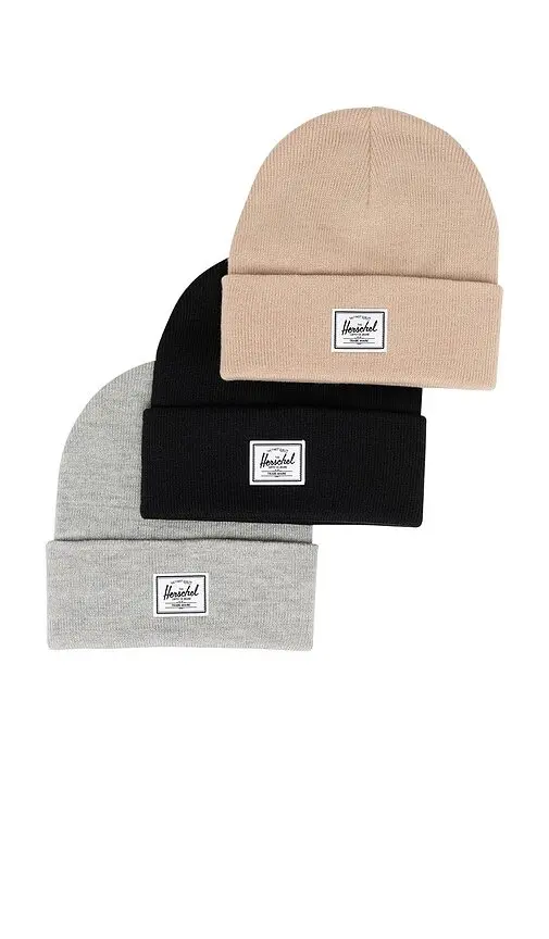 Herschel Supply Co. 3-pack Elmer Beanie