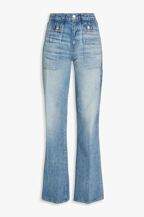 Veronica Beard High-rise Bootcut Jeans