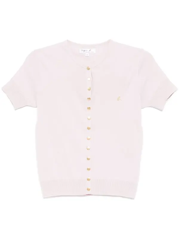 AGNÈS B. Swing Short-sleeved Cardigan