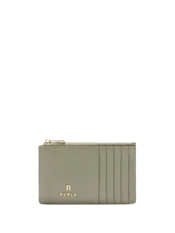 Furla Medium Camelia Card Holder - Green