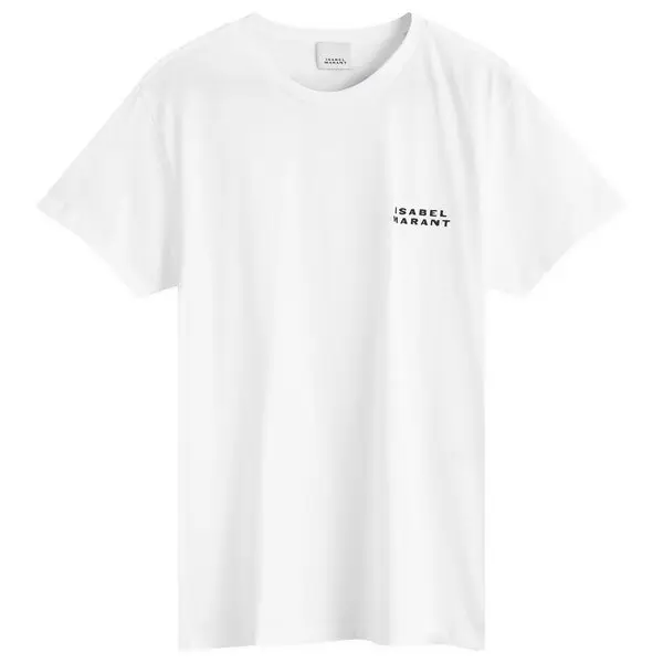 Isabel Marant Vidal Logo T-shirt - White