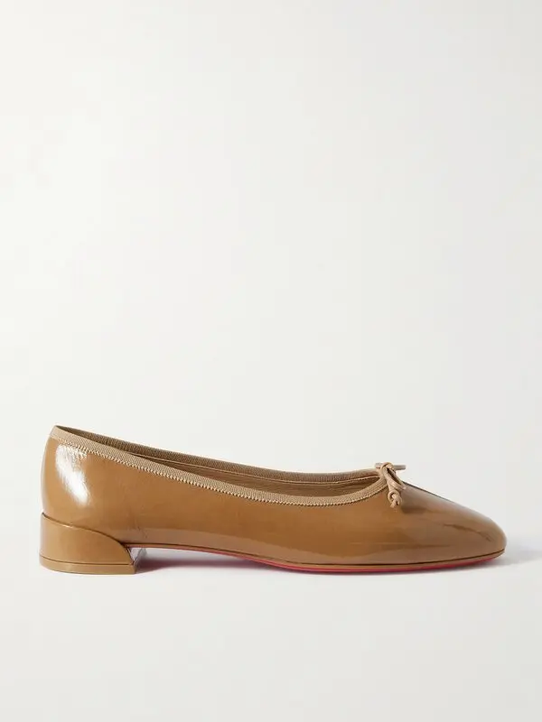 CHRISTIAN LOUBOUTIN Sweetie Jane Flats - Neutrals