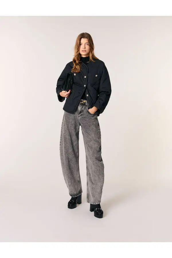 Maje Reversible Quilted Coat
