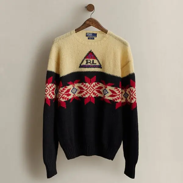 Ralph Lauren 1993 Snow Beach Sweater - Multi | Editorialist 