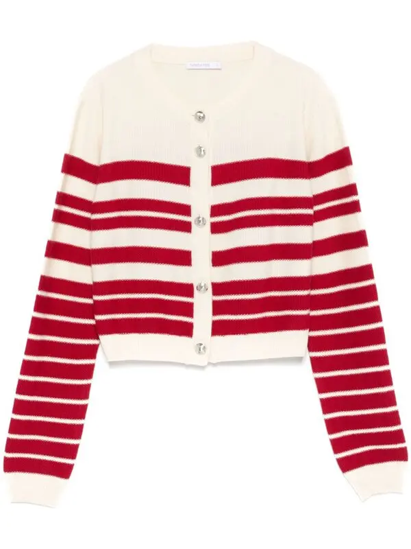 Patrizia Pepe Striped Cardigan