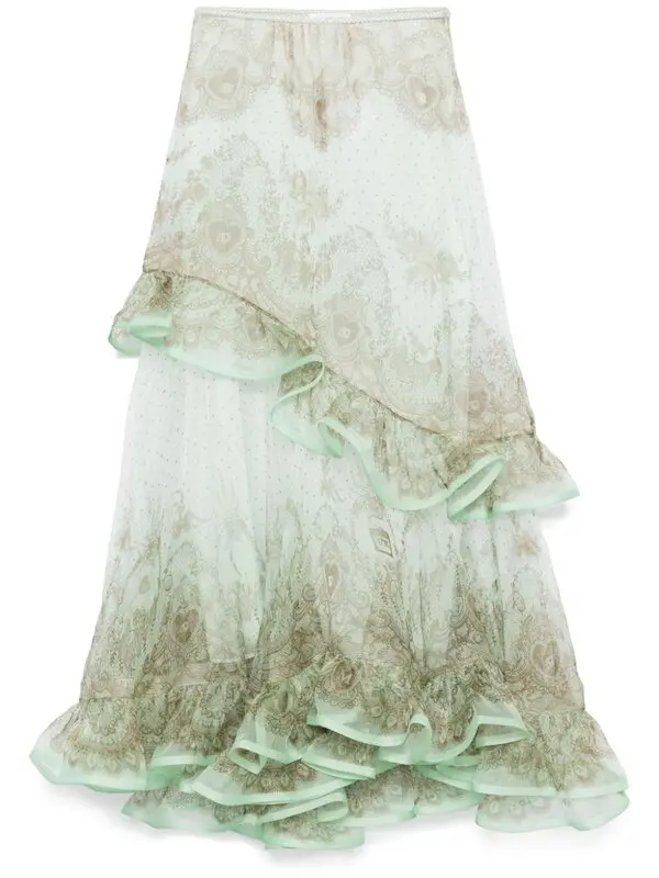 Zimmermann Crush Maxi Skirt