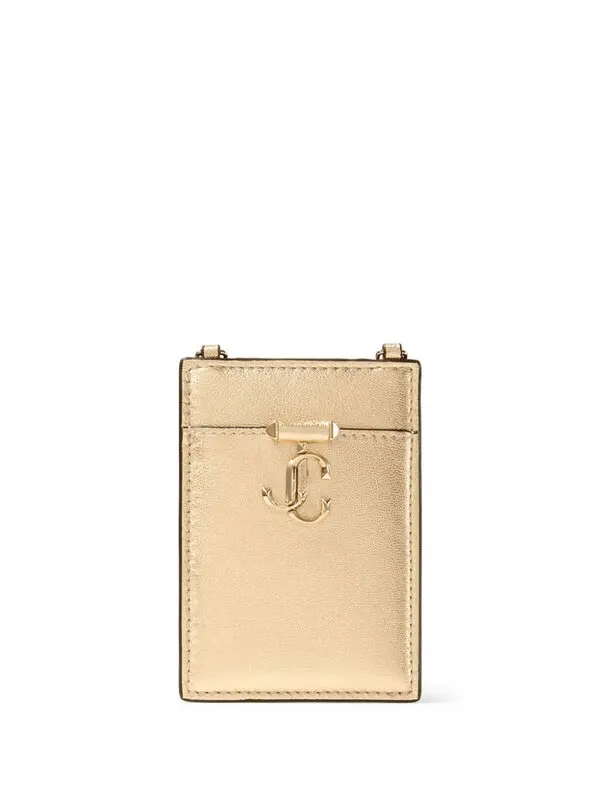JIMMY CHOO Logo-plaque Card Holder