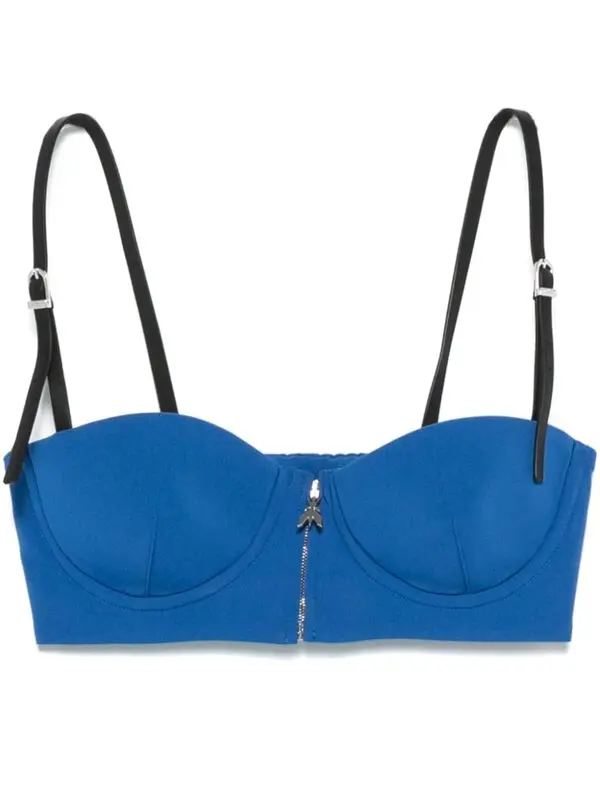 Patrizia Pepe Crepe Croset Top