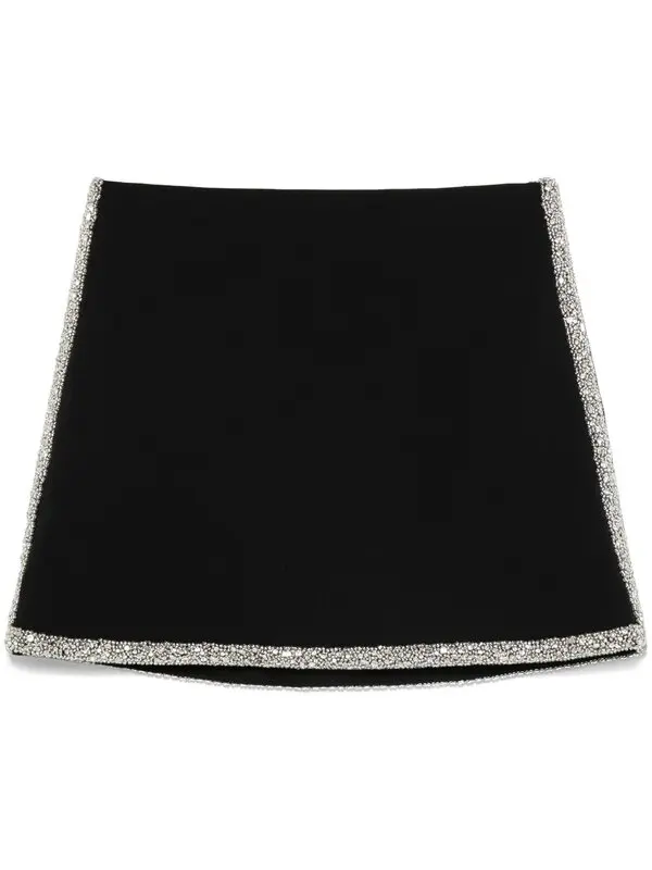 Alice + Olivia Riley Mini Skirt - Black
