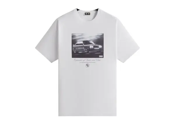 Kith X Bmw M3 Portrait Vintage Tee Shirt - White