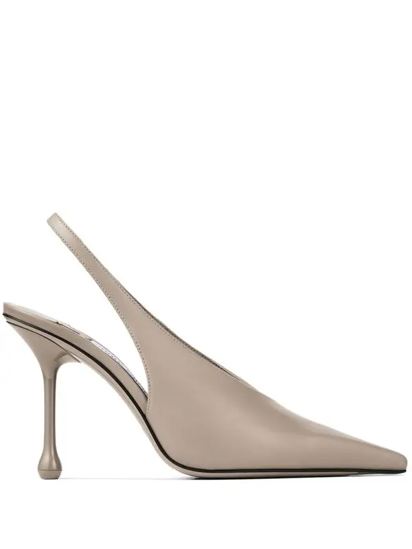 JIMMY CHOO 95mm Isa Pumps - Neutrals