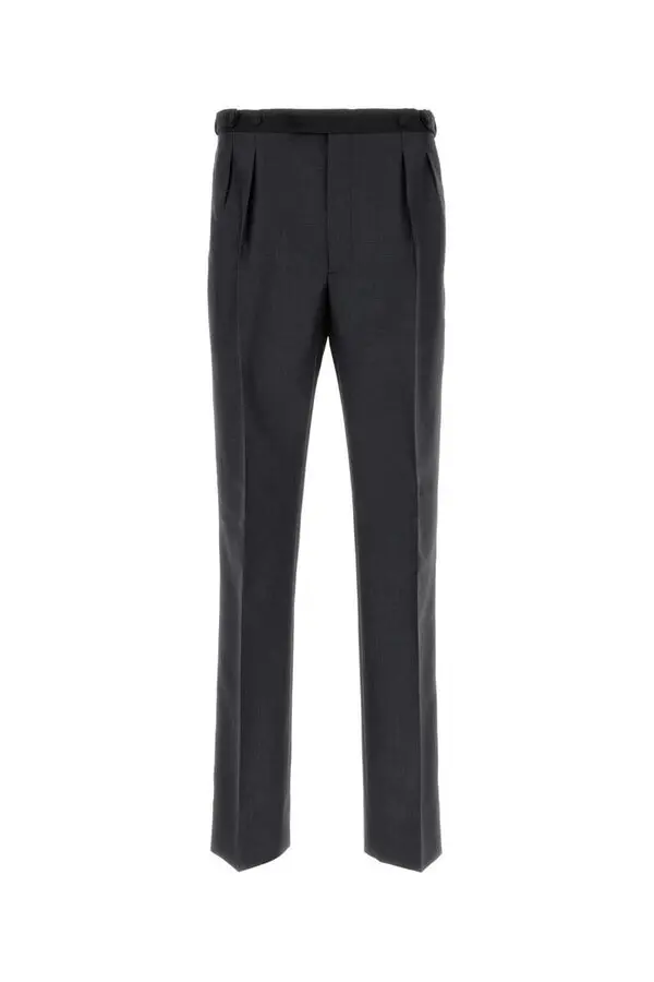 Prada Mohair Blend Pant - Grey