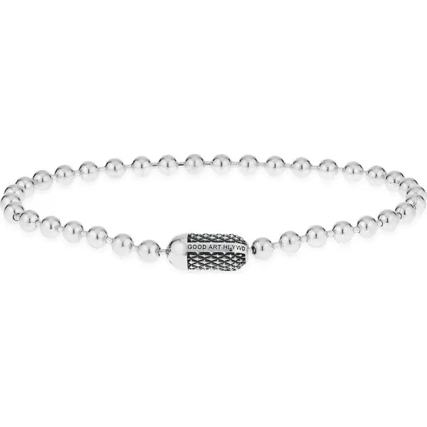 Good Art Hlywd Goosebumps Pop Lock Ball Chain Bracelet