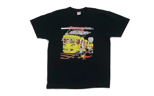 Supreme Wilfred Limonius Punany Train Tee Shirt - Black