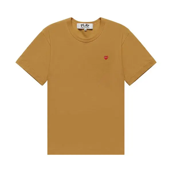 Play Comme Des Garcon Small Red Heart T-shirt