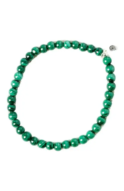 TINY RITUALS Malachite Energy Bracelet - Dark Green