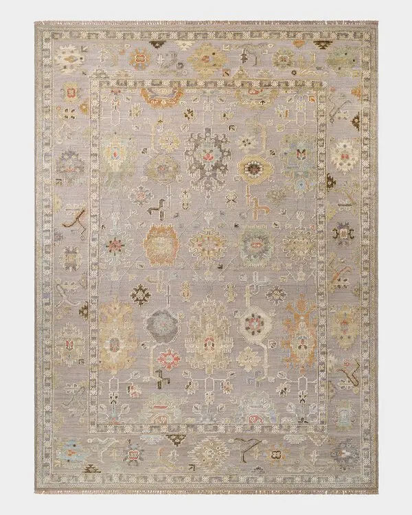 SURYA RUGS Sinclair Hand-knotted Rug, 6' X 9 - Beige