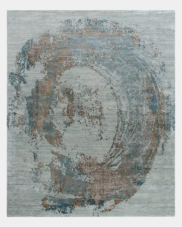 SURYA RUGS Opulence Hand-knotted Runner, 3' X 10 - Multi
