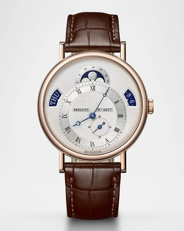 BREGUET Classique Calendrier 18k 39mm Watch - Rose Gold