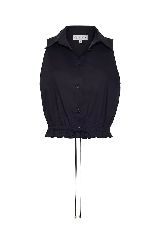 Cara Cara Hannah Halter Top - Black