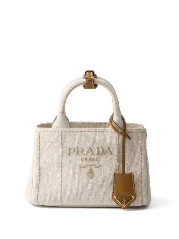 Prada Jardinière Mini Bag - Neutrals