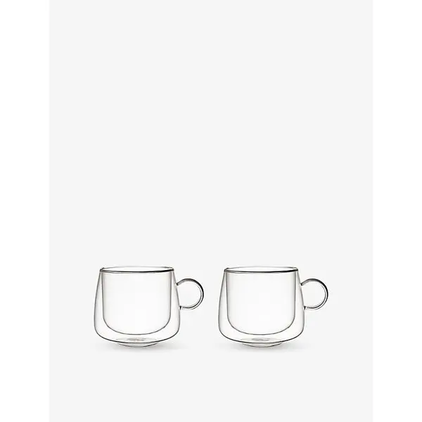 VILLEROY & BOCH Double-walled Set Of Two Cappuccino Glasses 250ml