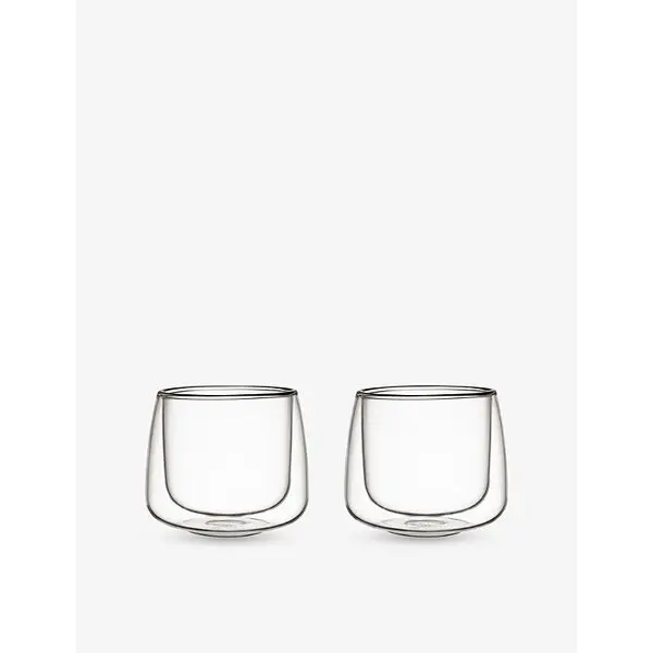 VILLEROY & BOCH Double-walled Set Of Two Coffee Glasses 180ml