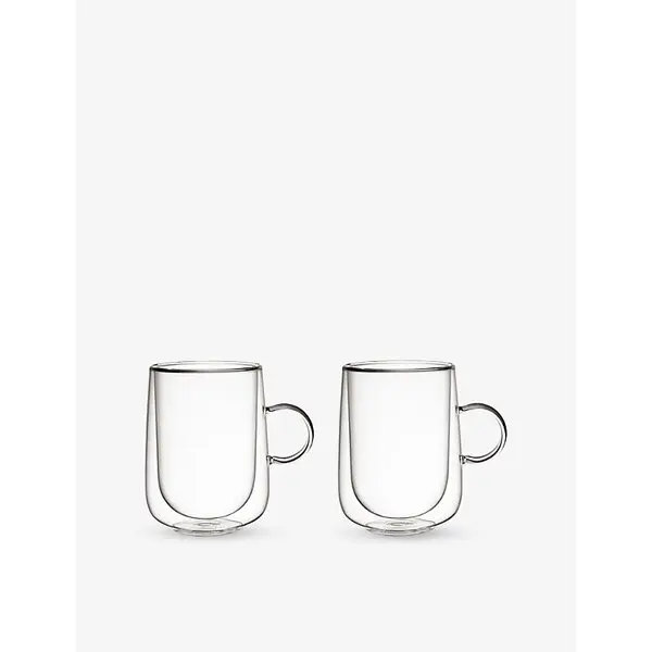 VILLEROY & BOCH Double-walled Set Of Two Latte Glasses 360ml