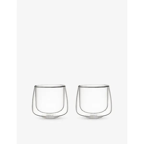 VILLEROY & BOCH Double-walled Set Of Two Cappuccino Glasses 250ml