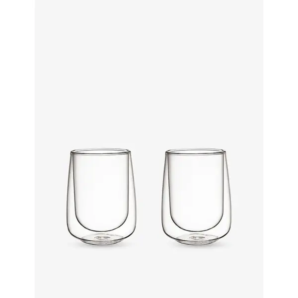 VILLEROY & BOCH Double-walled Set Of Two Latte Glasses 250ml