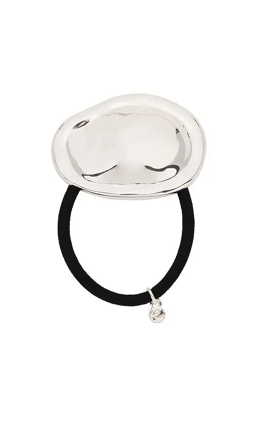 Ettika Noble Nugget Hair Tie - Silver