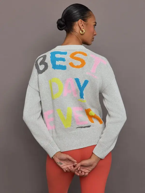 KERRI ROSENTHAL Benton Best Day Ever Pullover