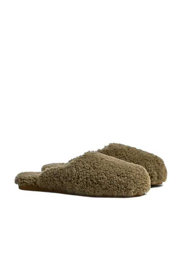 PARACHUTE Shearling Wool Lounge Slippers
