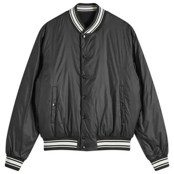 Moncler Recycled Matte Longue Saison Bouchet Bomber Jacket
