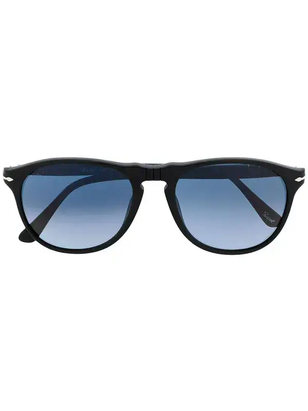 Persol Rectangular Sunglasses In Black - 15% Off | Editorialist