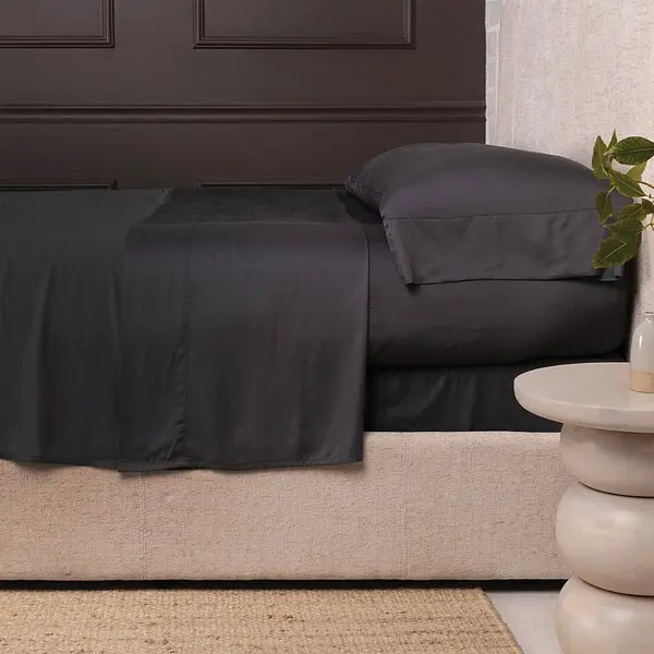 POM POM AT HOME Sateen Sheet Set, Queen - Midnight