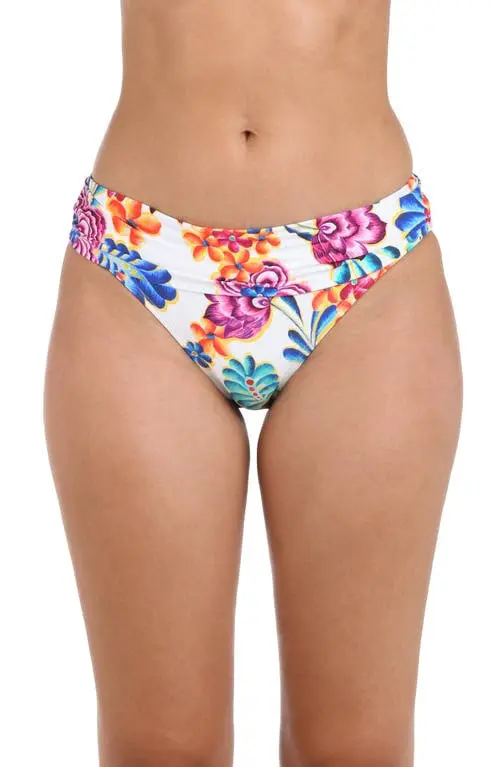 La Blanca Paradiso Shirred Hipster Bikini Bottom
