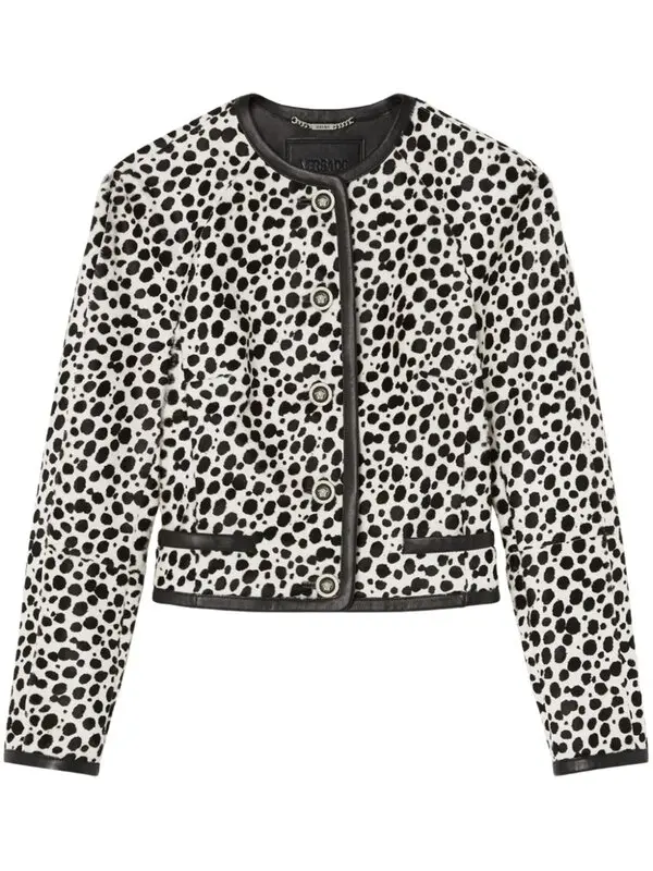 Versace Dalmatian-print Jacket