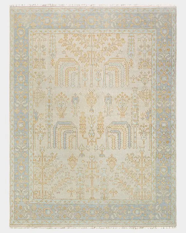 SURYA RUGS Ushak Hand-knotted Rug