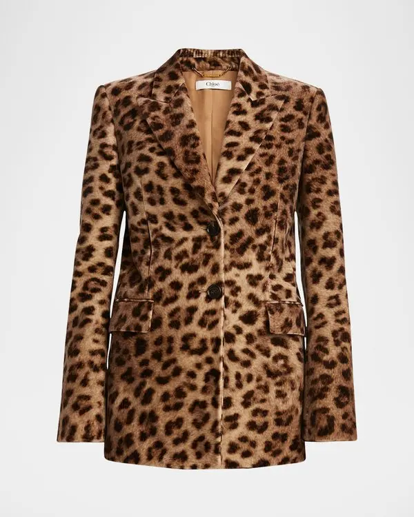 Chloé Leopard-print Jacket