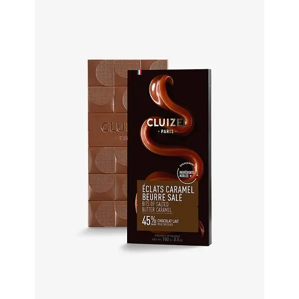 MICHEL CLUIZEL Caramel Beurre 45% Milk Chocolate Bar 100g
