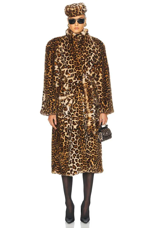 ROWEN ROSE Oversized Long Coat