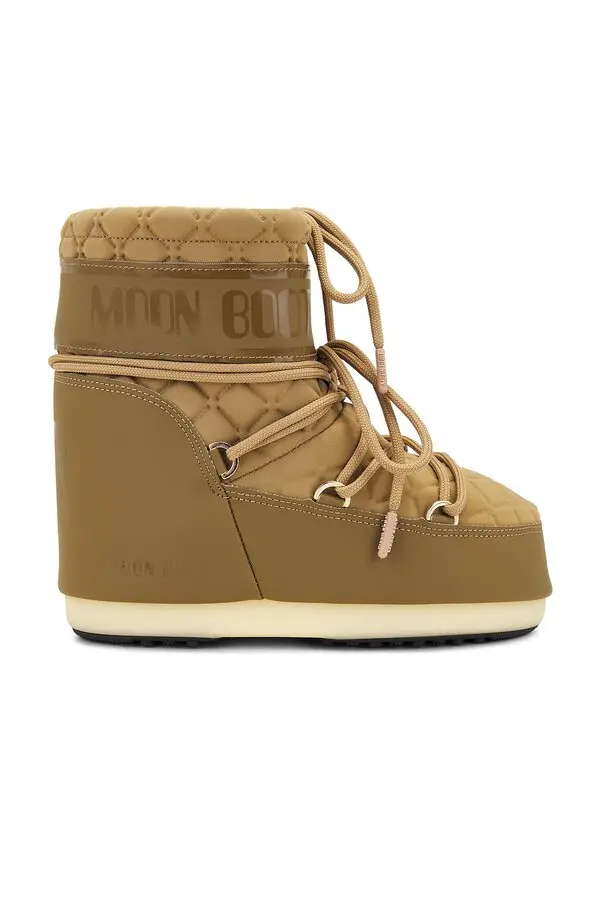 Moon Boot Icon Low Quilt Boots - Caramel