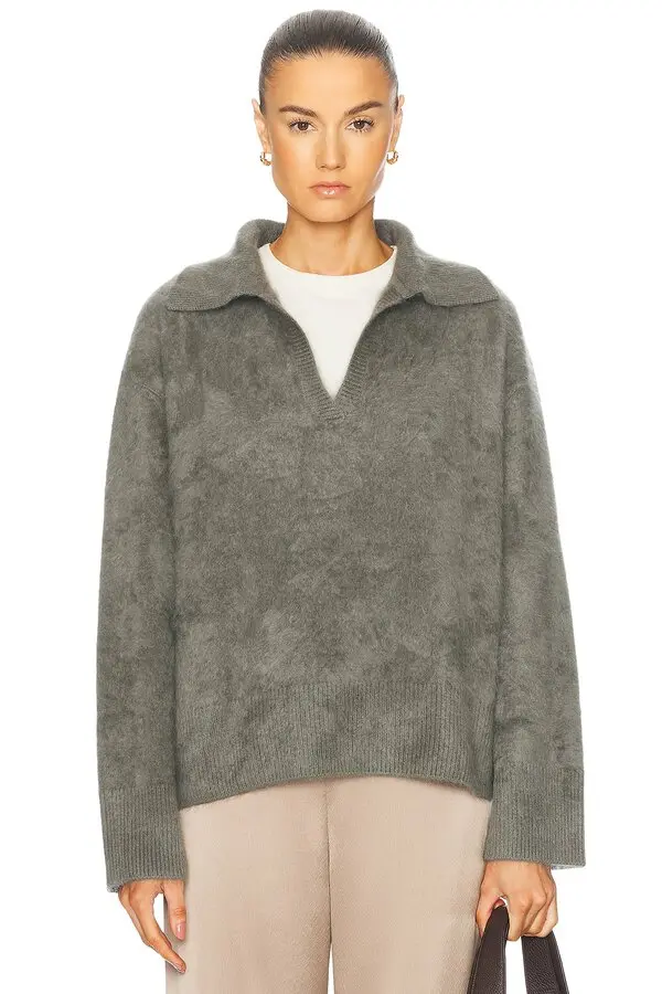 LISA YANG Kerry Sweater - Fern Brushed